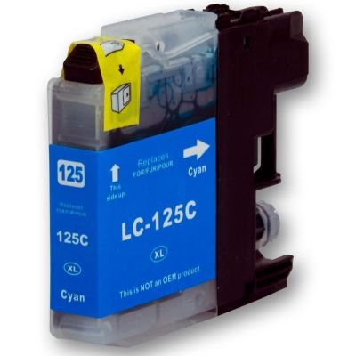Brother LC125 compatible inktpatroon cyaan 20 ml | MediaHolland