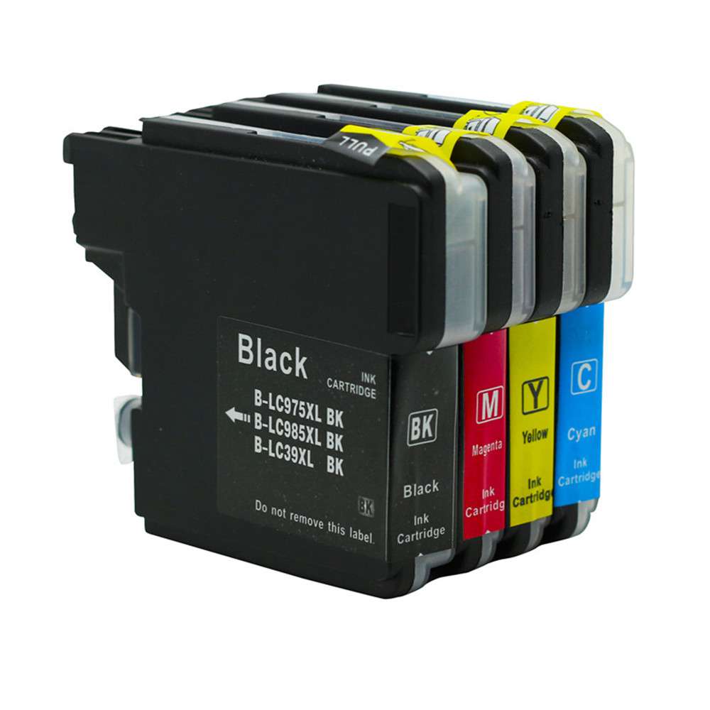 Brother LC985 compatible inktpatronen Voordeelpack 4 stuks | MediaHolland