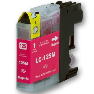 Brother LC125 compatible inktpatroon magenta 20 ml | MediaHolland